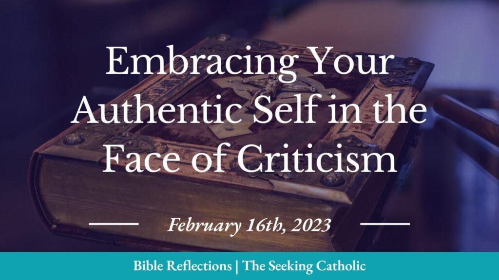 Embracing Your Authentic Self in the Face of Criticism - The Seeking ...